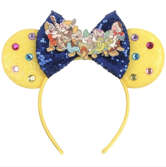 Disney | Accessories | Handmade Disney Seven Dwarfs Ears | Poshmark